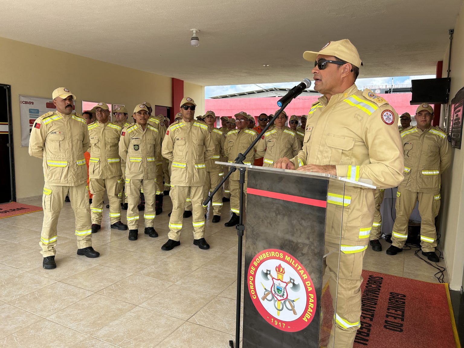 CBMPB realiza Aula Magna do CFO BM 2025 em cerimônia marcada por emoção ...